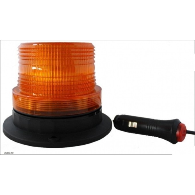 Girofar auto galben cu 40 SMD LED si prindere magnetica